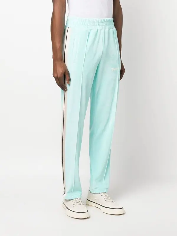 Palm Angels Stripe-stripe Organic Cotton Track Pants
