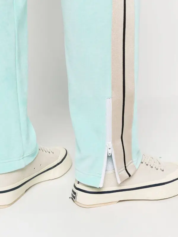 Palm Angels Stripe-stripe Organic Cotton Track Pants
