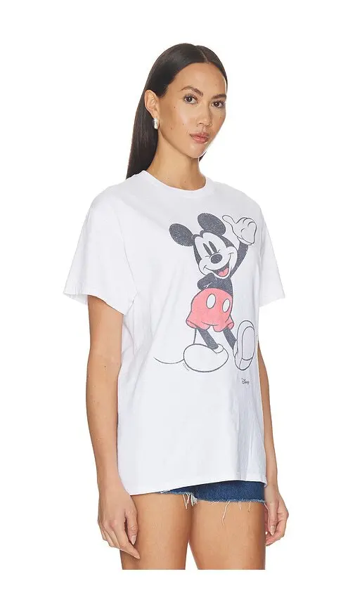 Junk Food Waving Mickey T-shirt