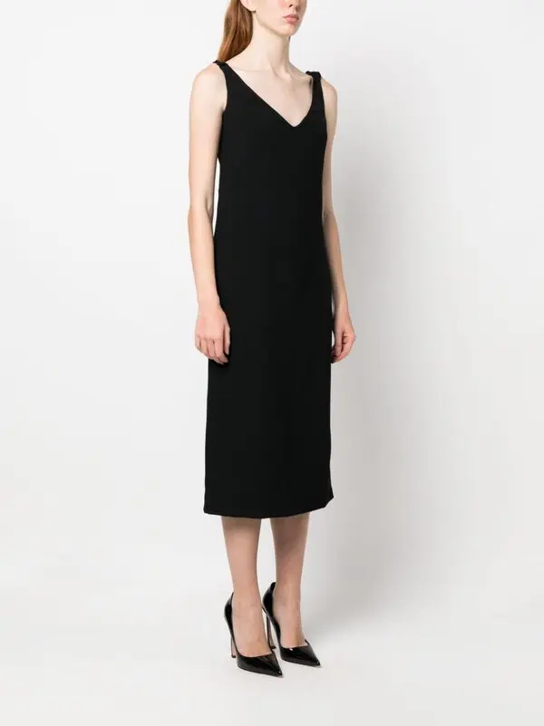 N°21 Ruched-strap Midi Dress