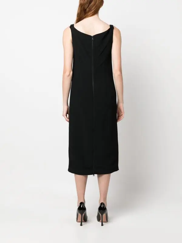 N°21 Ruched-strap Midi Dress