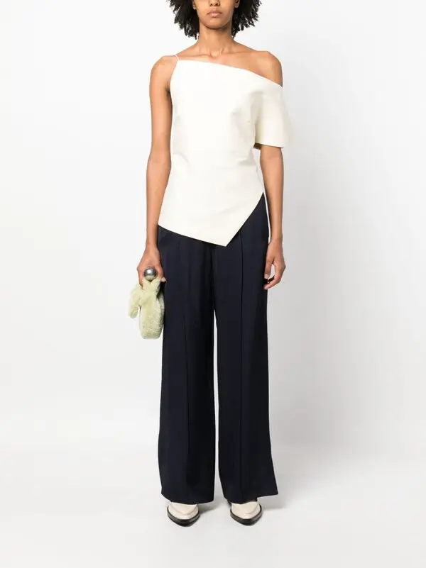 JIL SANDER Wide-leg Trousers - Blue