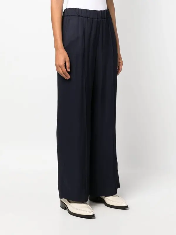 JIL SANDER Wide-leg Trousers - Blue