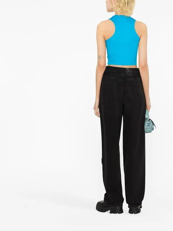 Off-White Rowing Logo-print Crop Top