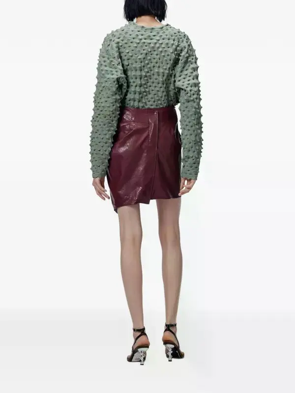 JNBY V-neck Cropped Cardigan