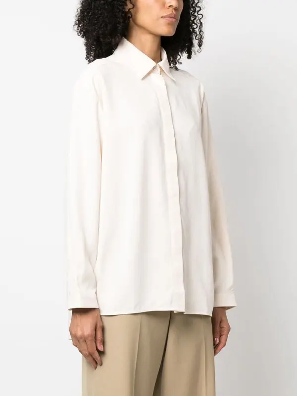 A.p.c. Button-up Silk Shirt