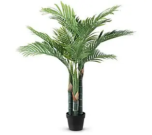 SAFAVIEH Faux 49' Potted Palm Tree - One-color