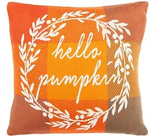 SAFAVIEH Hello Pumpkin Pillow - One-color