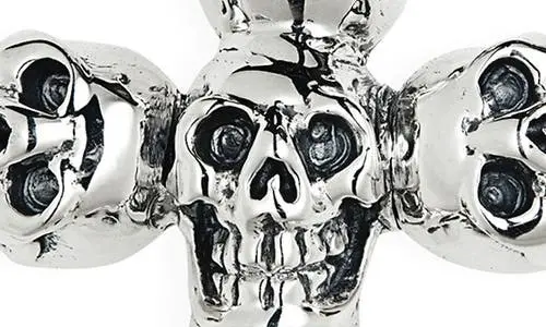 Good Art Hlywd Jack Skull Cross Pendant - Silver | Editorialist