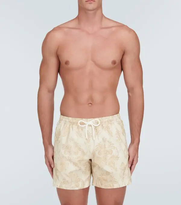 Commas Printed Swim Shorts - Multicoloured