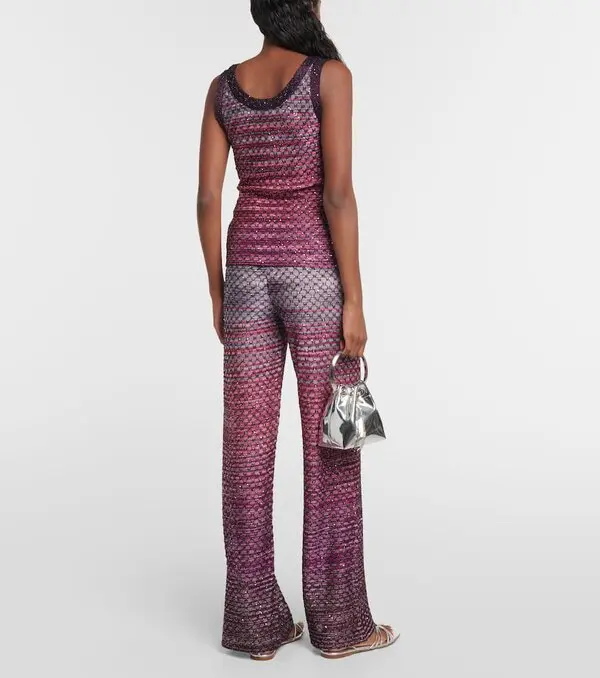 Missoni Sequined Lamé Top
