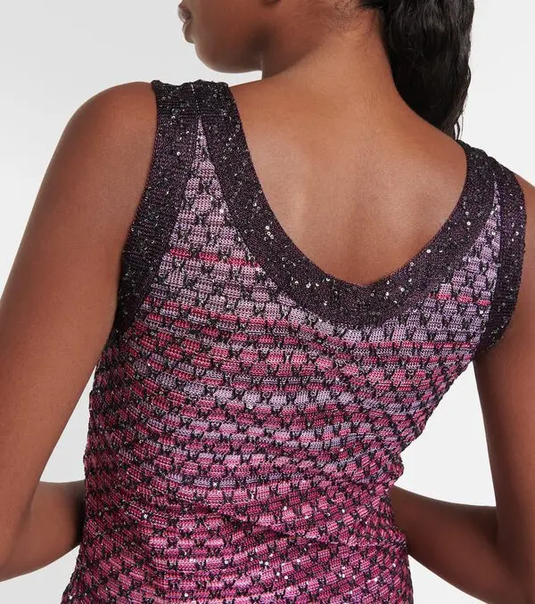Missoni Sequined Lamé Top