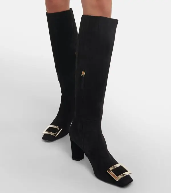 ROGER VIVIER Belle Vivier Knee-high Boots