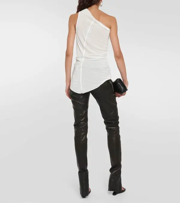 Rick Owens One-shoulder Jersey Top