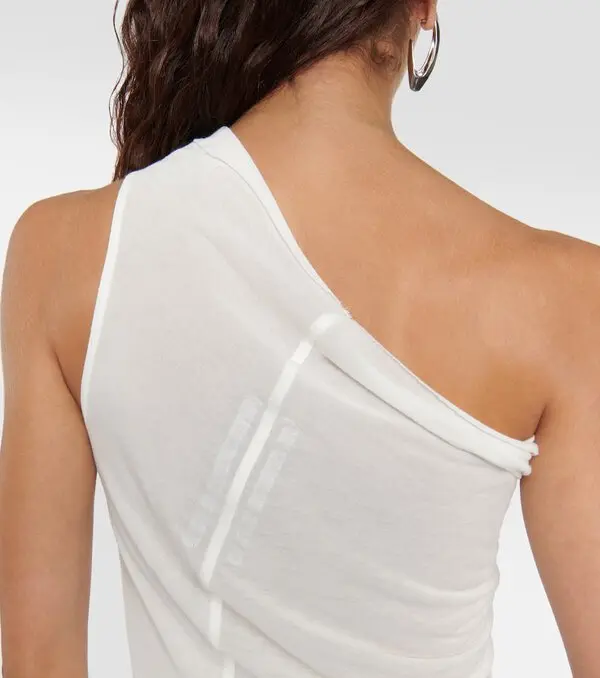 Rick Owens One-shoulder Jersey Top