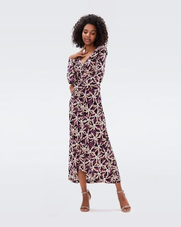 green emerald velvet dress Autumn Leaves Midi S / Black main image 0