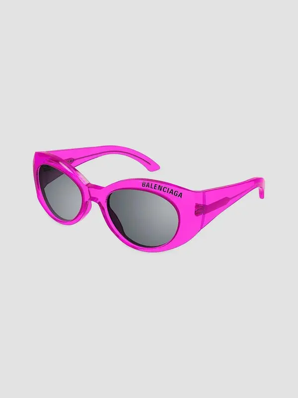 Balenciaga 57mm Oval Sunglasses