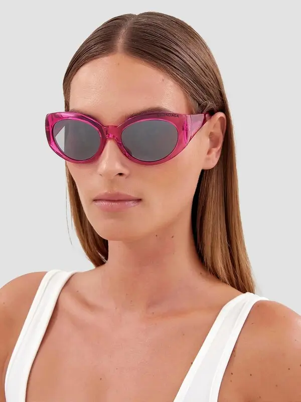 Balenciaga 57mm Oval Sunglasses