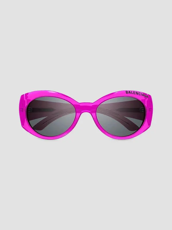 Balenciaga 57mm Oval Sunglasses