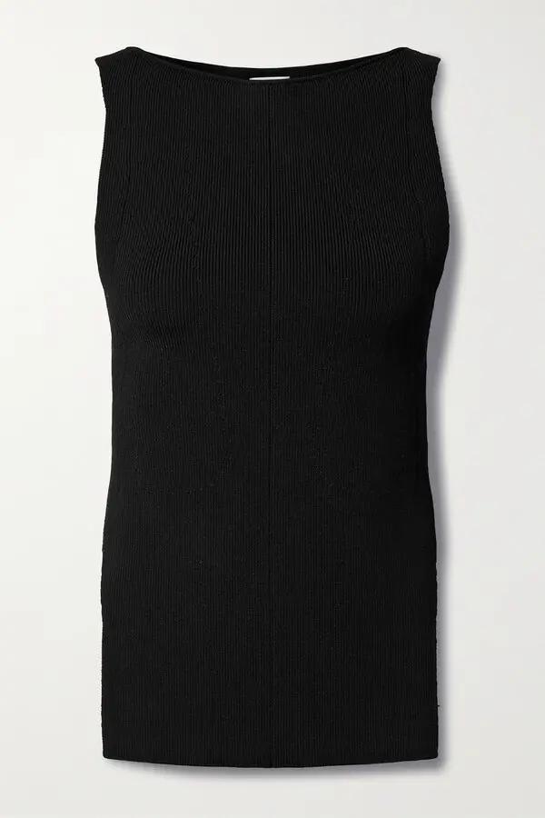 Khaite Evelyn Ribbed-knit Tank