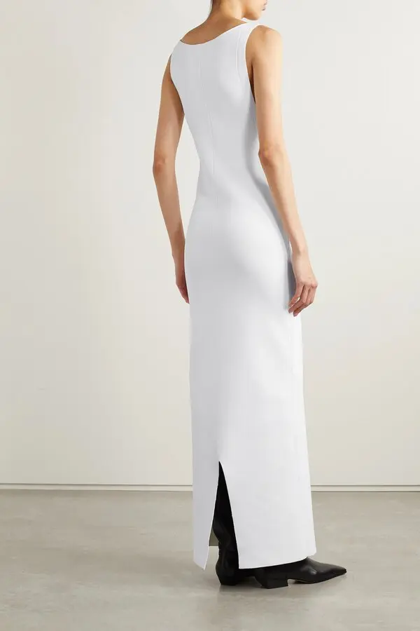 Khaite Evelyn Knitted Maxi Dress