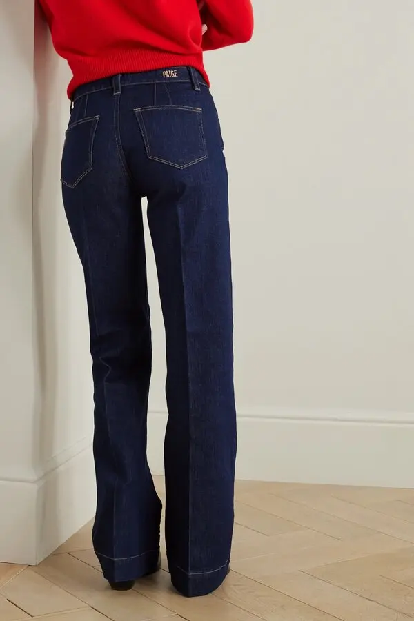Paige Leenah High-rise Wide-leg Jeans