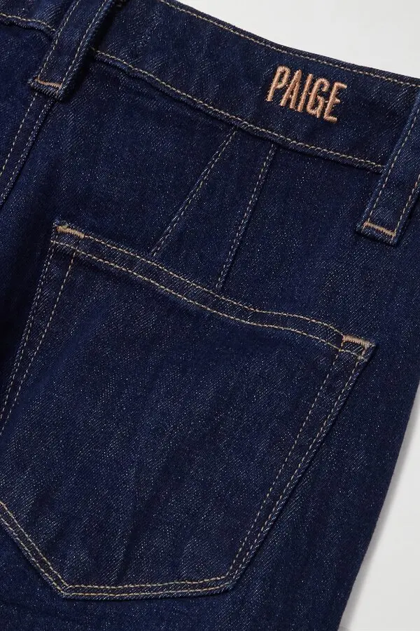 Paige Leenah High-rise Wide-leg Jeans