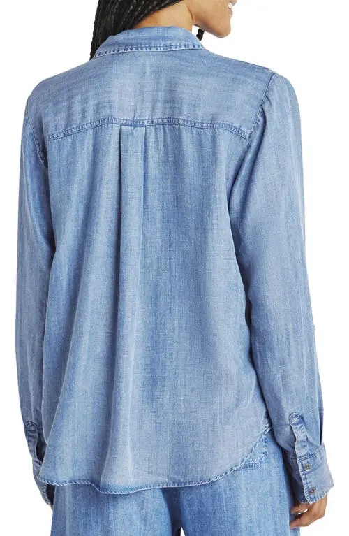 Splendid Reese Chambray Button-up Shirt