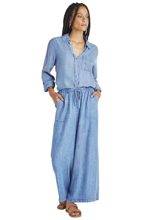 Splendid Reese Chambray Button-up Shirt
