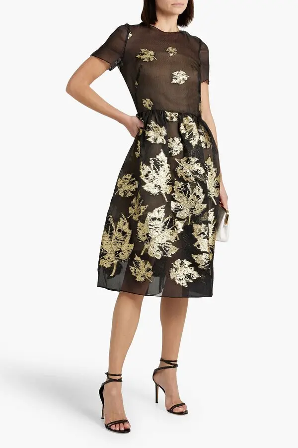 slim fit dress slacks Stunning Fall 2006 Oscar de la Renta Runway Gold & Silver Sequin & Bea –  Shrimpton Couture