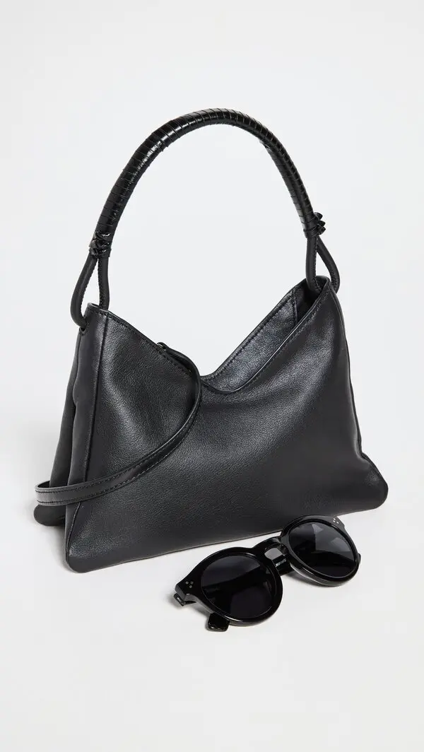 Staud Valerie Shoulder Bag - Black