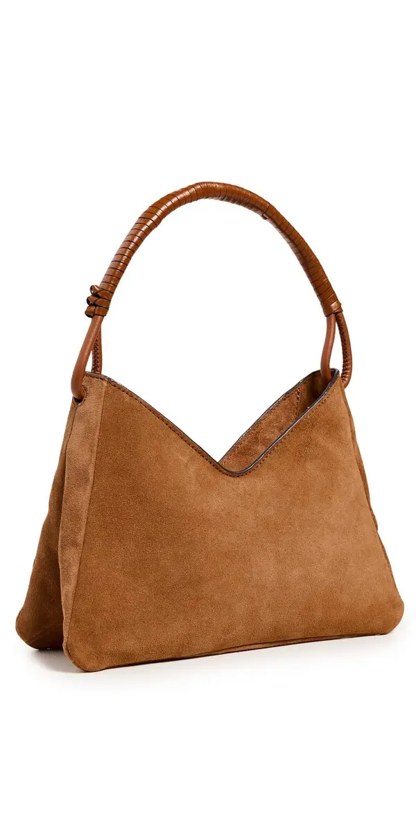 Staud Valerie Shoulder Bag - Tan