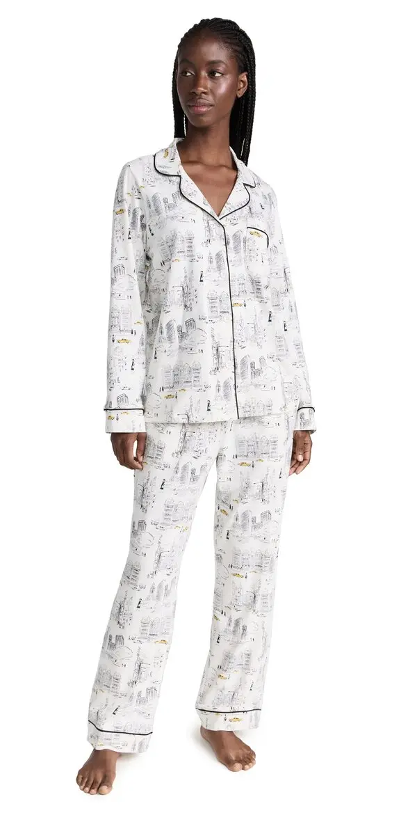 BEDHEAD PAJAMAS Long Sleeve Pajama Set - City That Never Sleeps