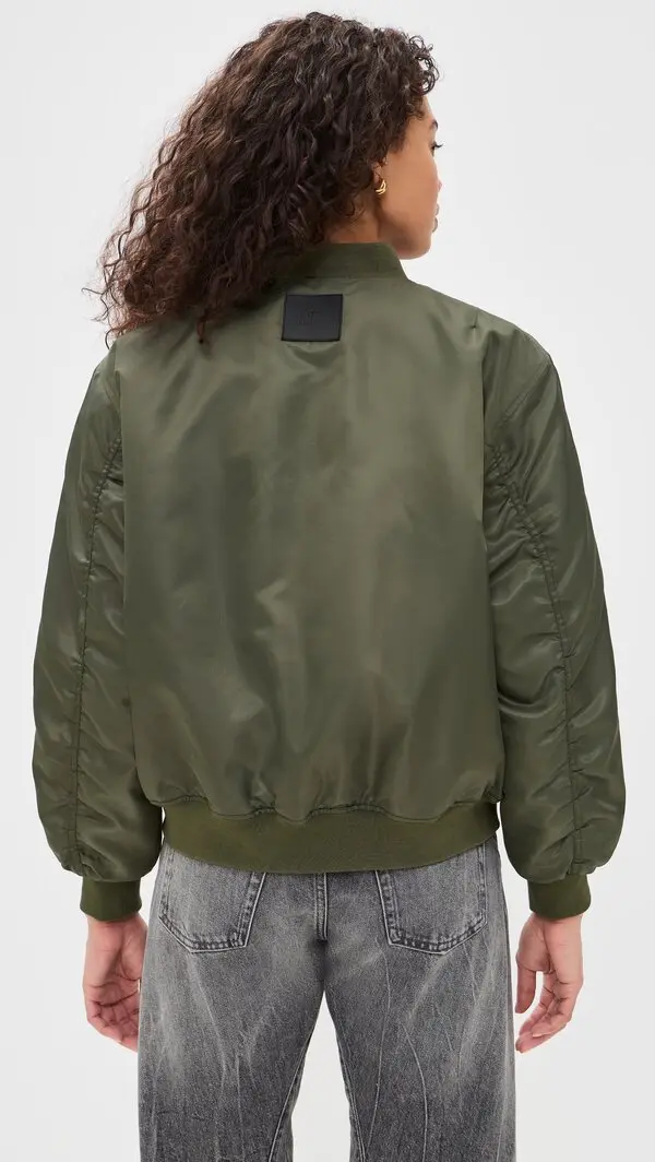 ANINE BING Leon Bomber Jacket - Army Green