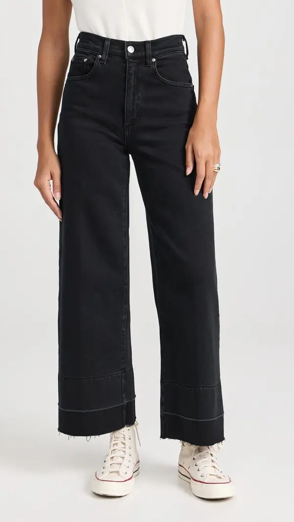 LE JEAN Sophia Wide Leg Jeans