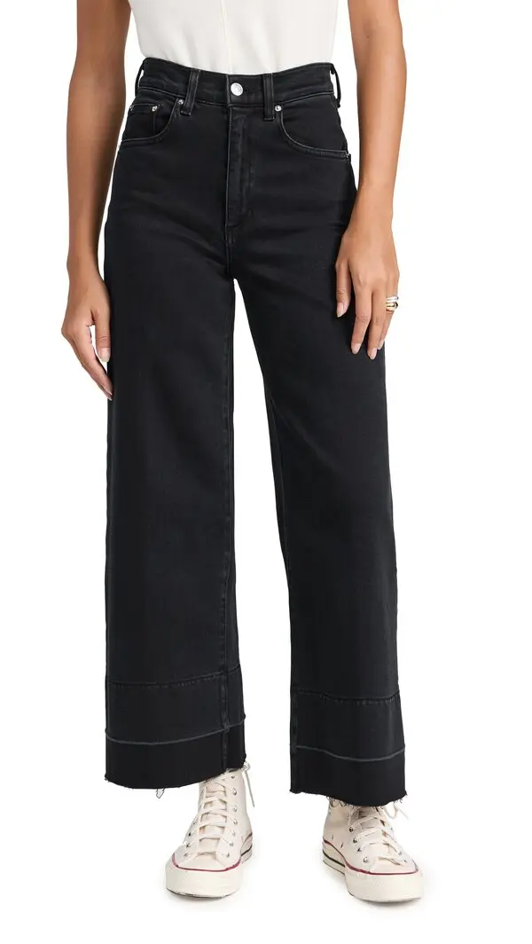 LE JEAN Sophia Wide Leg Jeans