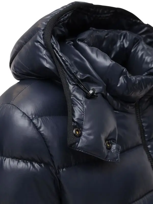 Moncler Bady Laqué Nylon Down Jacket