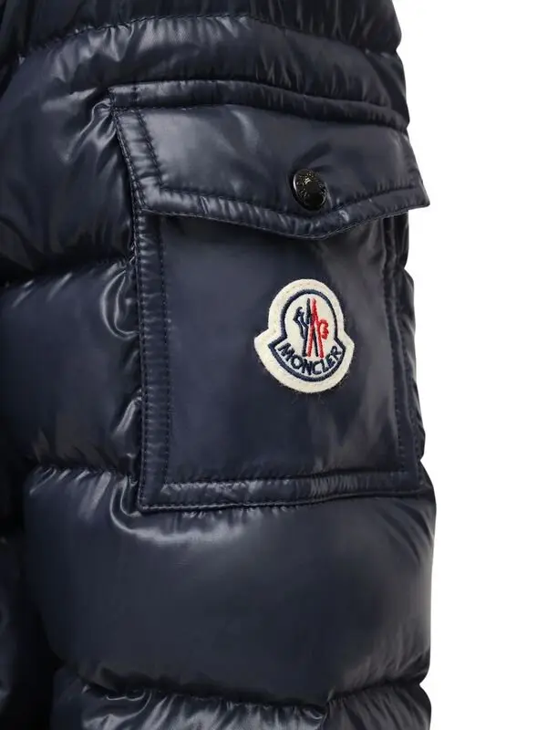 Moncler Bady Laqué Nylon Down Jacket