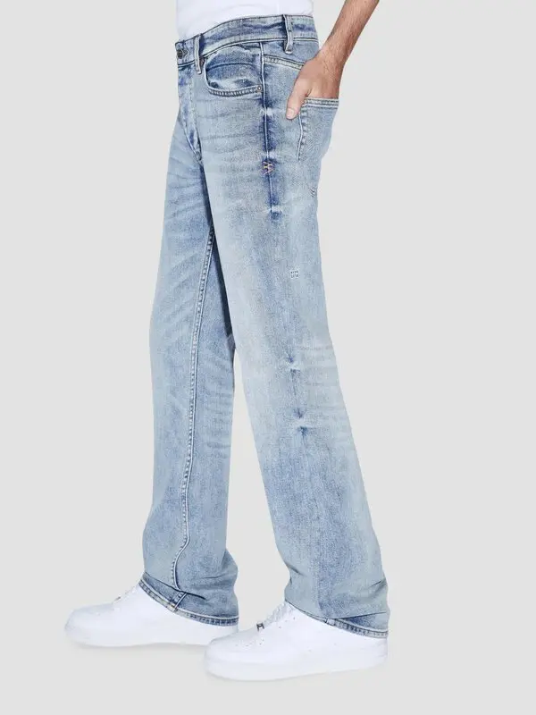 Ksubi Bronko Flared Five-pocket Jeans