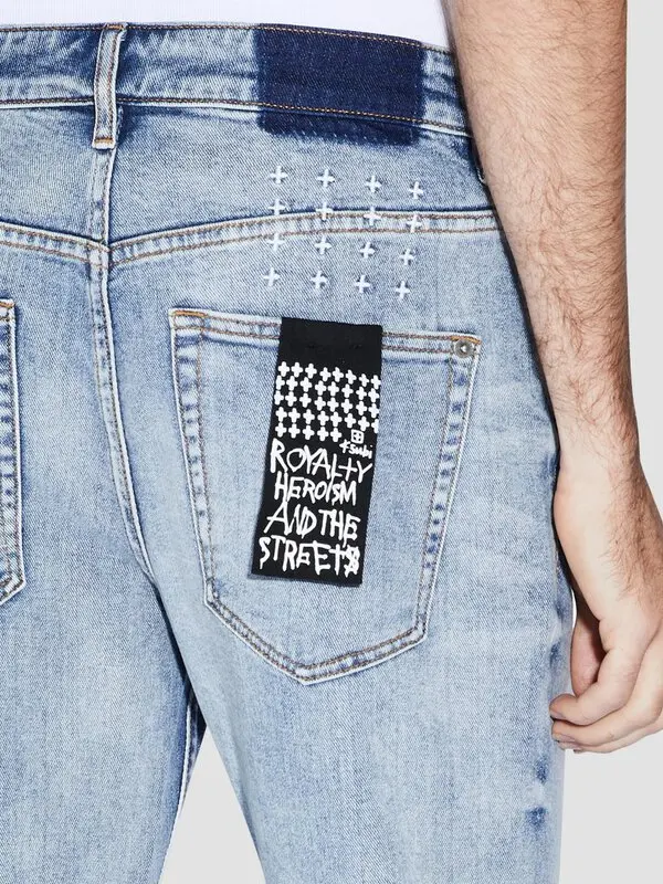 Ksubi Bronko Flared Five-pocket Jeans