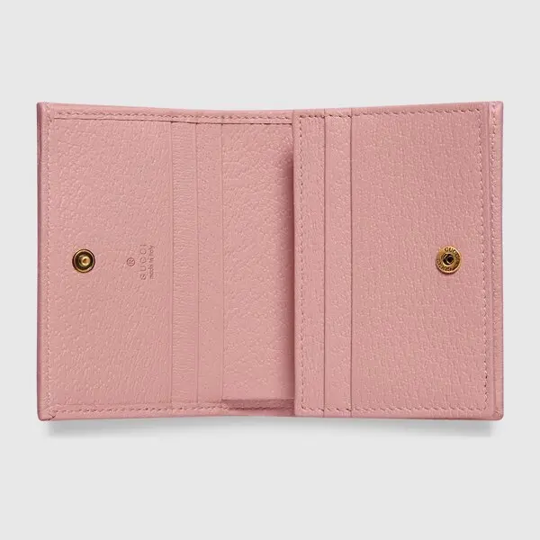 Gucci Diana Card Case Wallet Leather