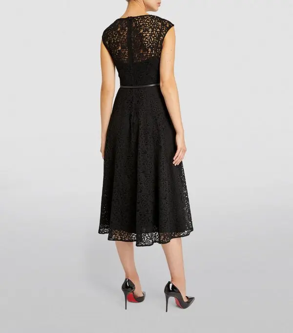 Max Mara Lace Evening Dress