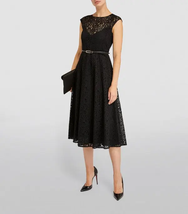 Max Mara Lace Evening Dress