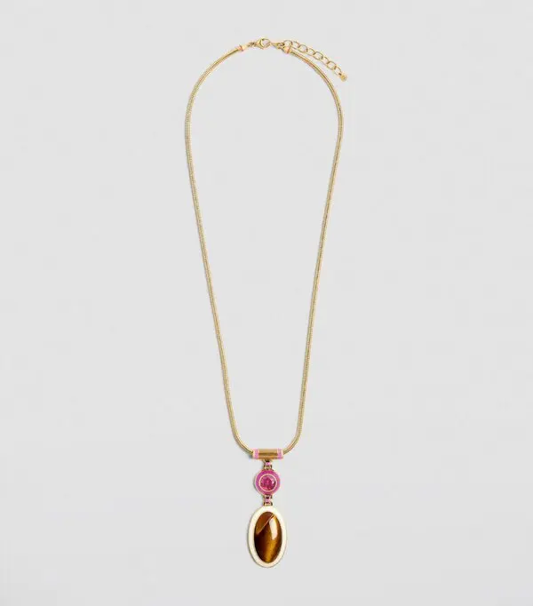 EMILY P. WHEELER Yellow And Rubellite Janice Necklace
