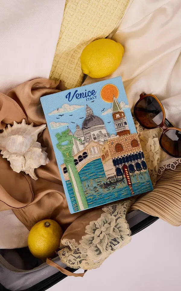 OLYMPIA LE-TAN Venice Book Clutch - Multi