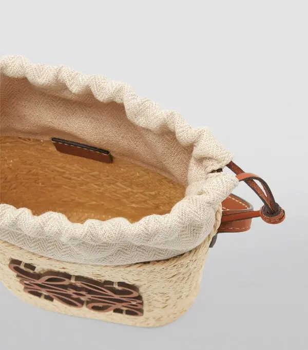 Loewe X Paula’s Ibiza Straw Bucket Bag