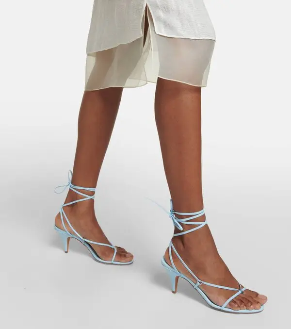 Khaite Marion Leather Sandals