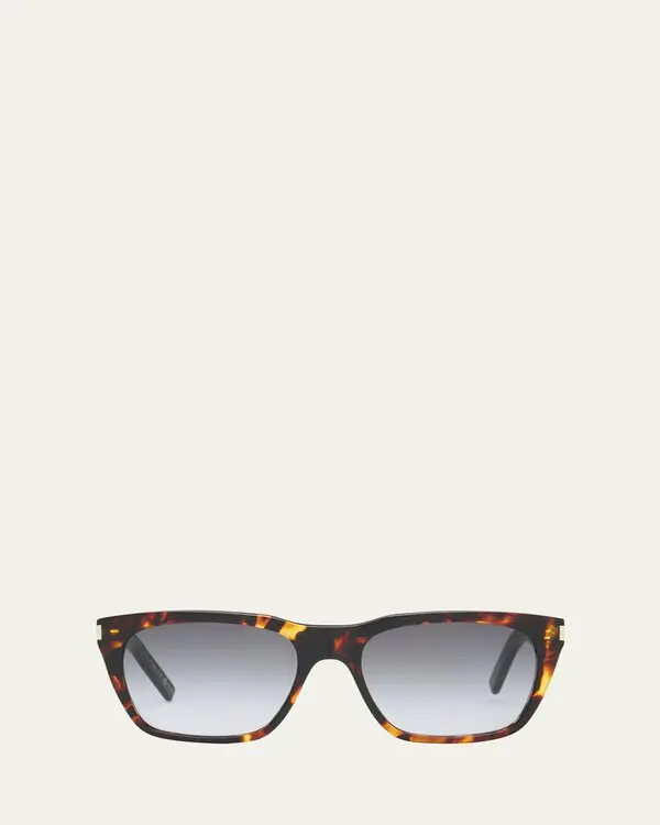Saint Laurent Sl 5980 Rectangle Sunglasses - Havana