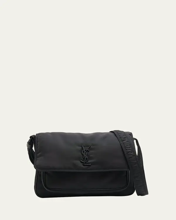 Saint Laurent Niki Messenger Bag - Black