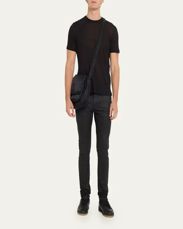 Saint Laurent Niki Messenger Bag - Black